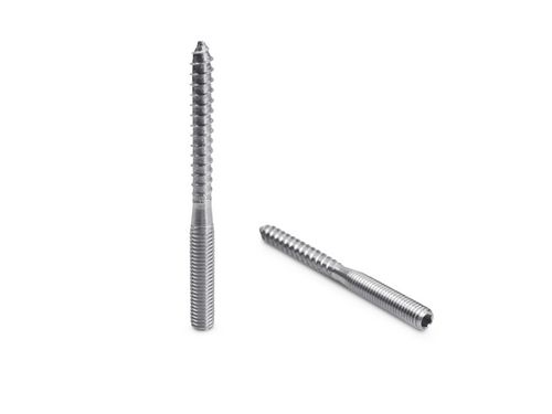 Dual Thread Screw M8 x 50 (Bag of 20No.) - G304 - PAR Shop - Glass Fittings