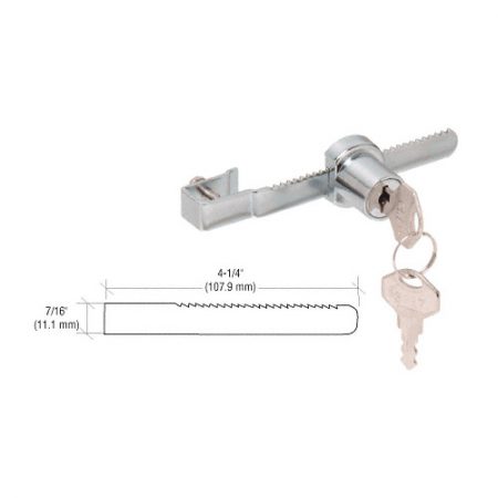 Randomly Keyed Sliding Glass Door Lock - PAR Shop - Glass Fittings