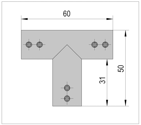 Three-Point Connector Bohle Basic Round Ø 12 Shiny Chrome - PAR Shop ...