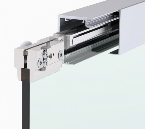 Internal sliding door track system for single door - MasterTrack FT ...