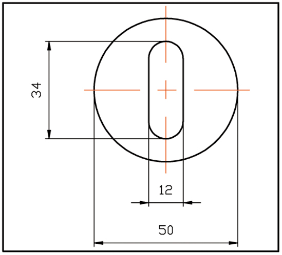 Single Point Fixings ø 50 mm adjustable - PAR Shop - Glass Fittings