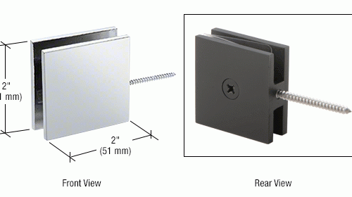 Shower Screen Clamps - PAR Shop - Glass Fittings