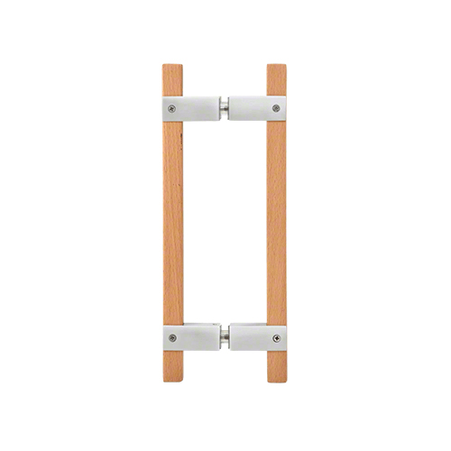 Polished stainless sauna door pull handle - PAR Shop - Glass Fittings